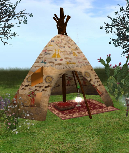 Second Life Marketplace - Sleepy Joe tipi